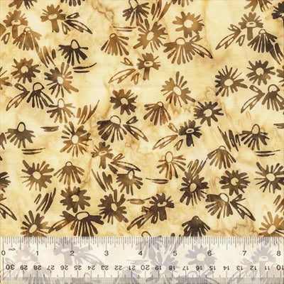 Dapper Black-eyed Susan Penny Batik 2855Q-X | Quilt Expressions