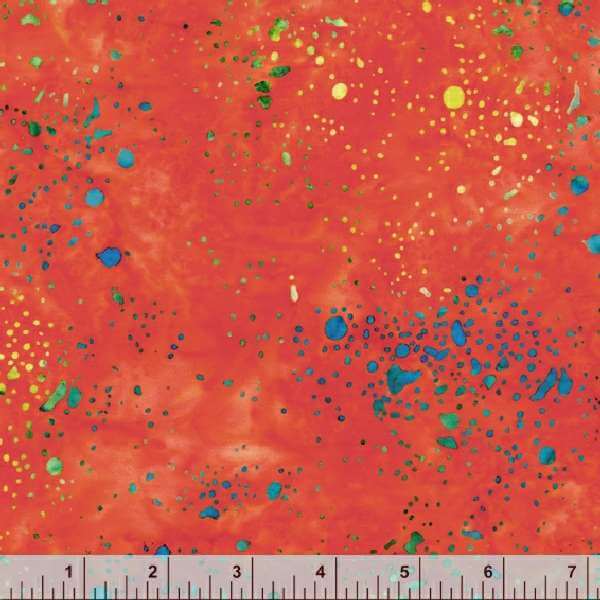Paint Splatter 2.0 Papyrus Batik 859Q-2 | Quilt Expressions