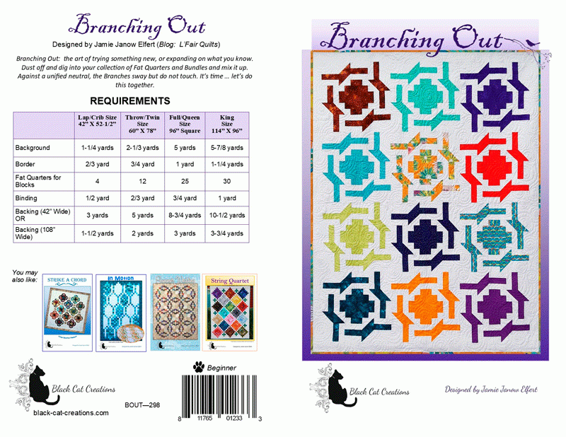 Branching Out Pattern | Quilt Expressions