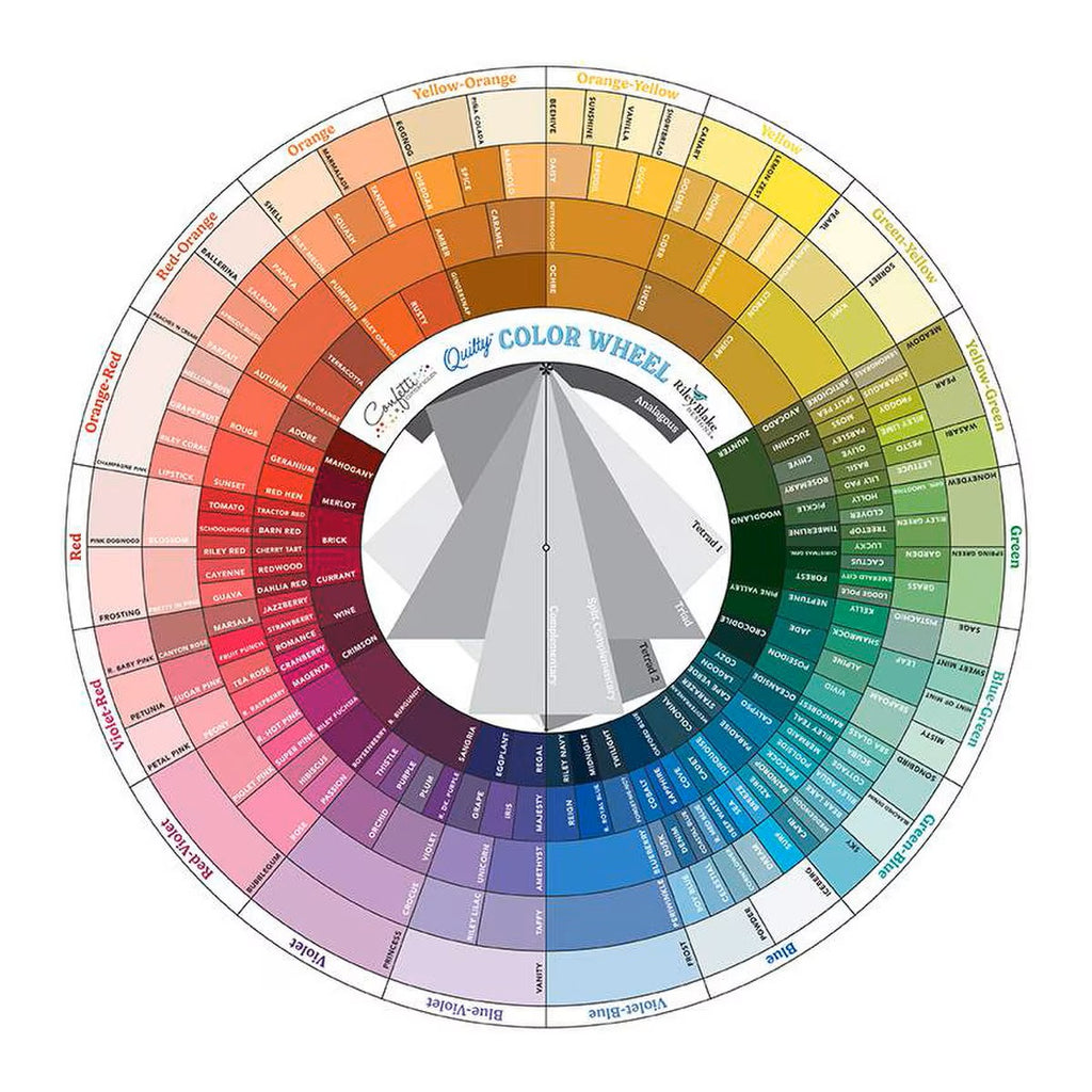Riley Blake Designs Quilty Color Wheel | Quilt Expressions