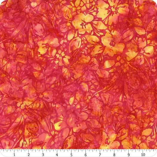Sunset Hour Batik Pomegranate W2606-381 | Quilt Expressions