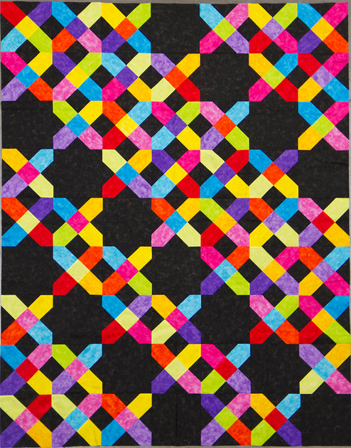 Criss Cross 12 Fat Quarter Quilt Free Pattern | Quilt Expressions