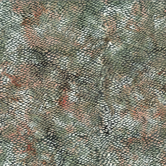 Hoffman River Run Tiny Pebble Batik Loden Quilt Fabric R2286-547 ...