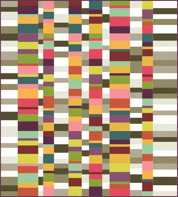 Stacks 12 Fat Quarter Quilt Free Pattern | Quilt Expressions