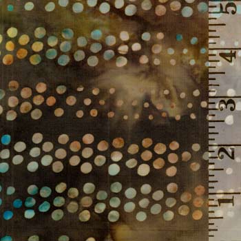 Elemental Dots N' Spots Bubbles Batik Toasted Almond Quilt Fabric AMD ...