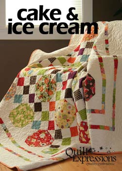 Cake & Ice Cream Pattern | Quilt Expressions