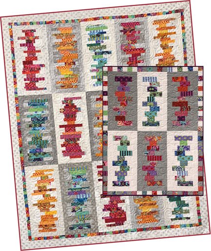 Happy Stacks Quilt Pattern | Quilt Expressions