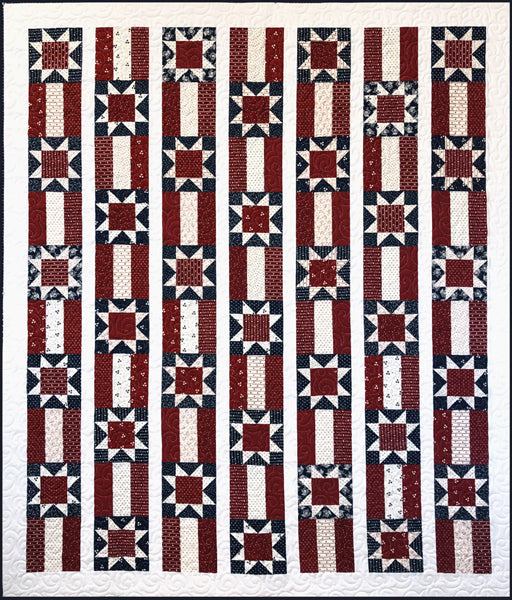 Liberty Stripes Quilt Pattern | Quilt Expressions